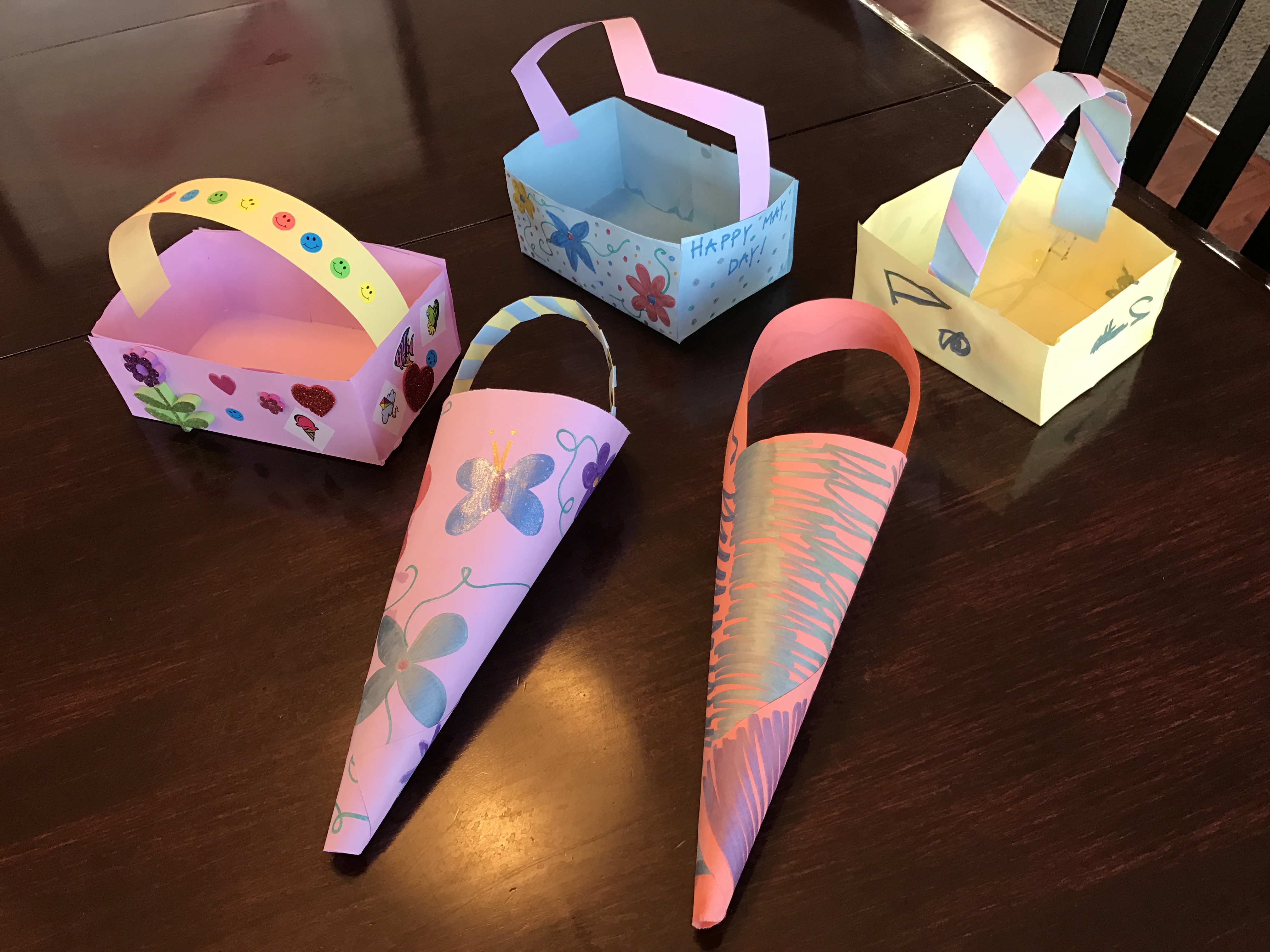 Activity: May Day Baskets - New Horizon Academy