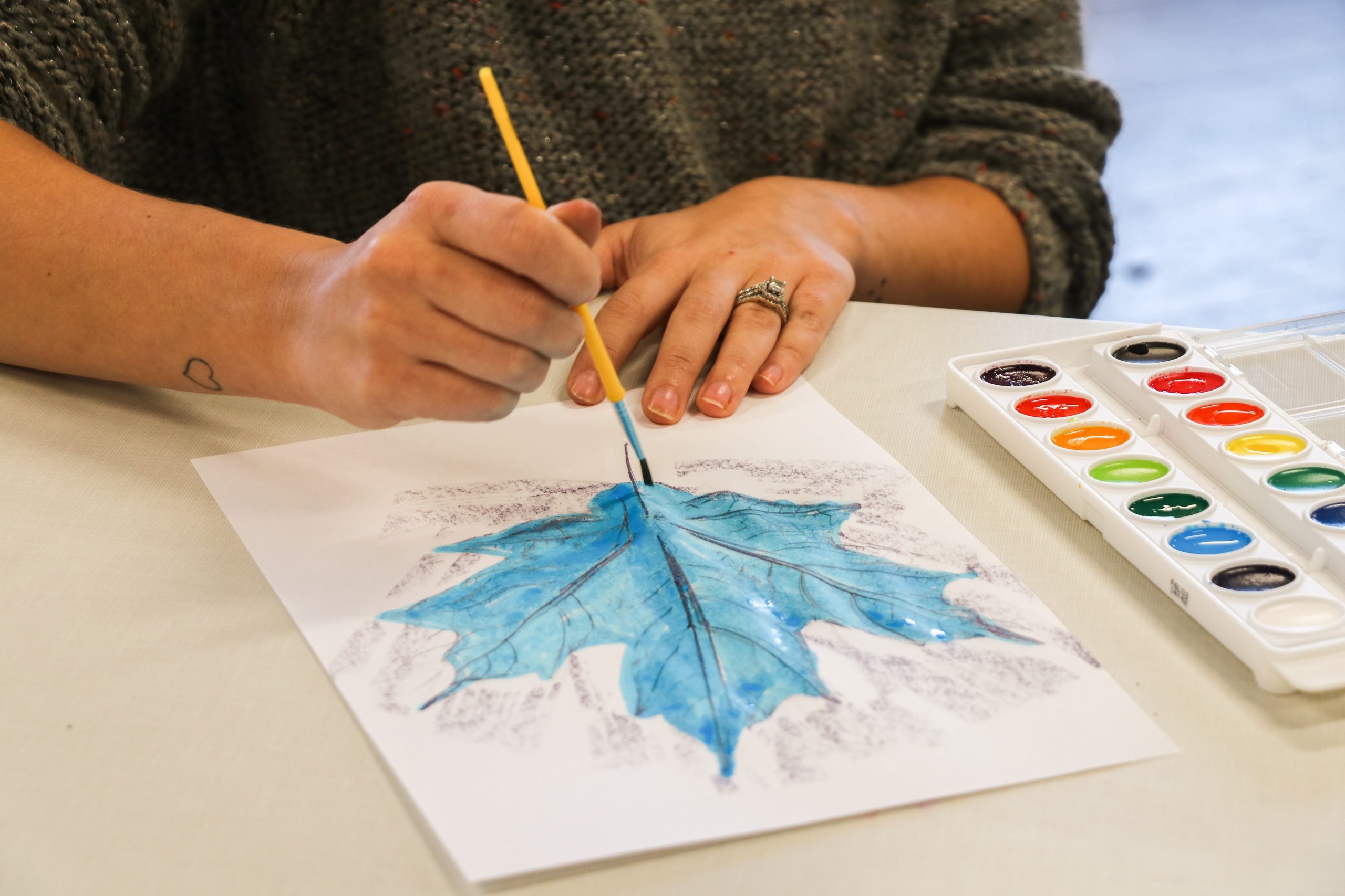11 Autumn Leaf Art Ideas - MANHATTAN SOCIETY