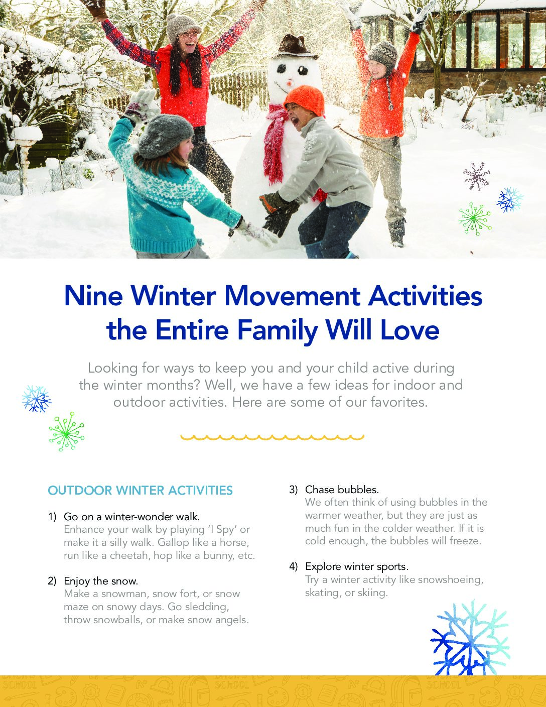 Nine Winter Movement Activities 010421 (2) - New Horizon Academy