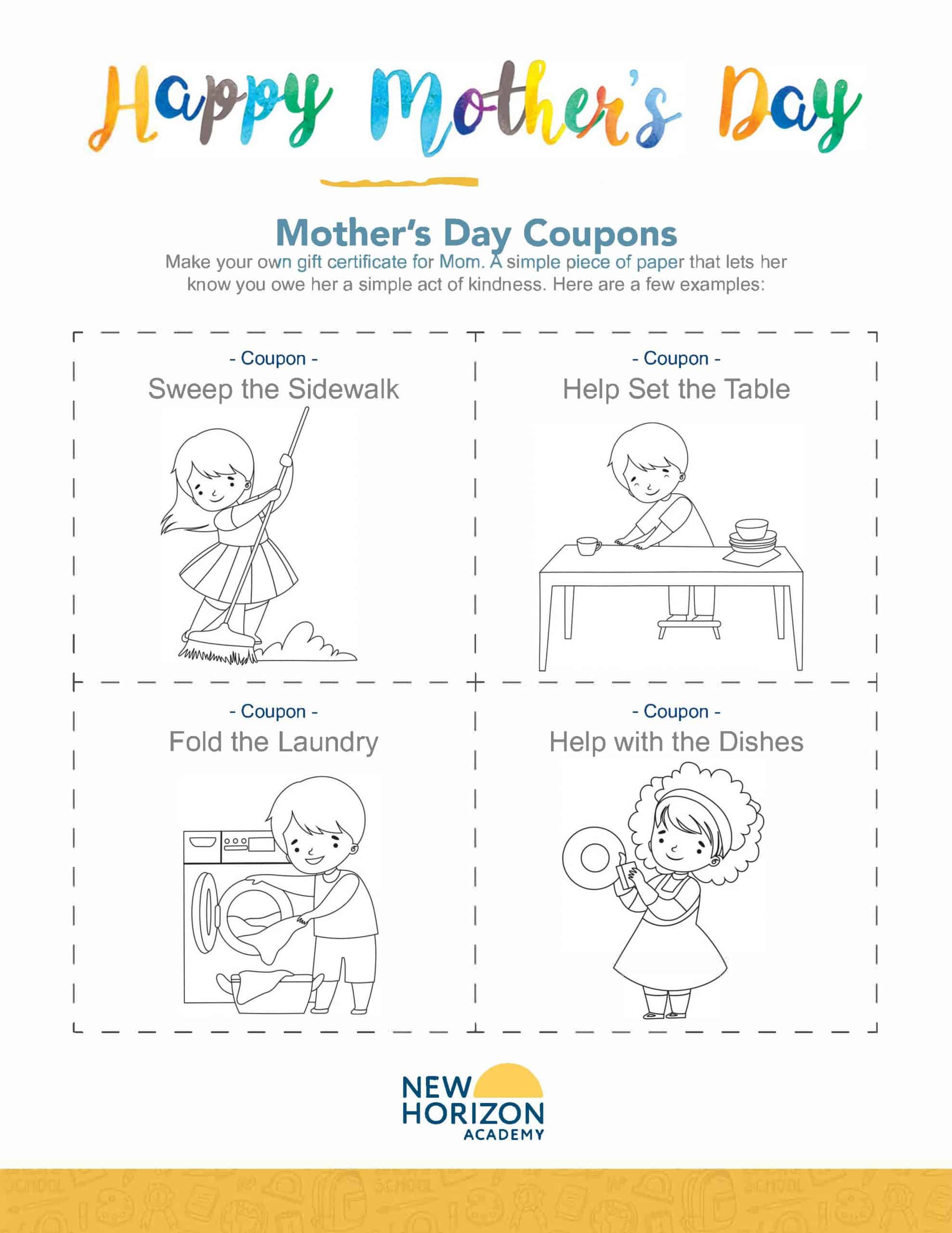 Mother's Day Gift Ideas - New Horizon Academy