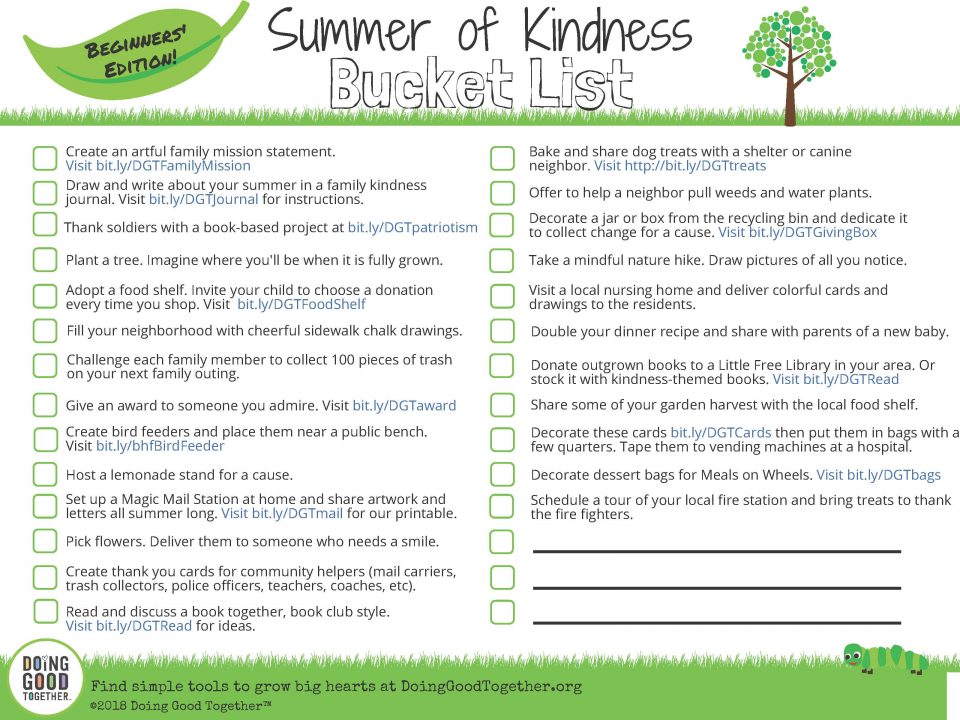 A Summer of Kindness - New Horizon Academy