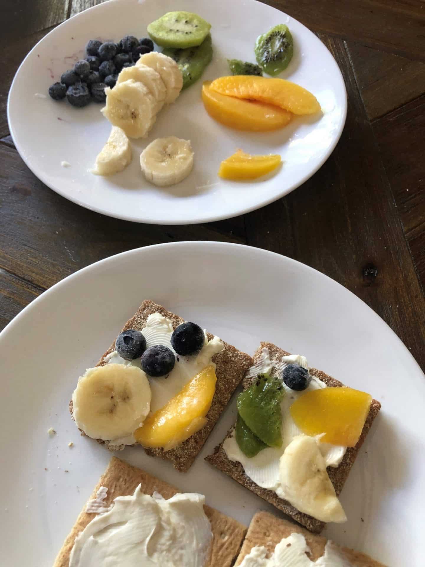 Fruit Pizza Crackers - New Horizon Academy